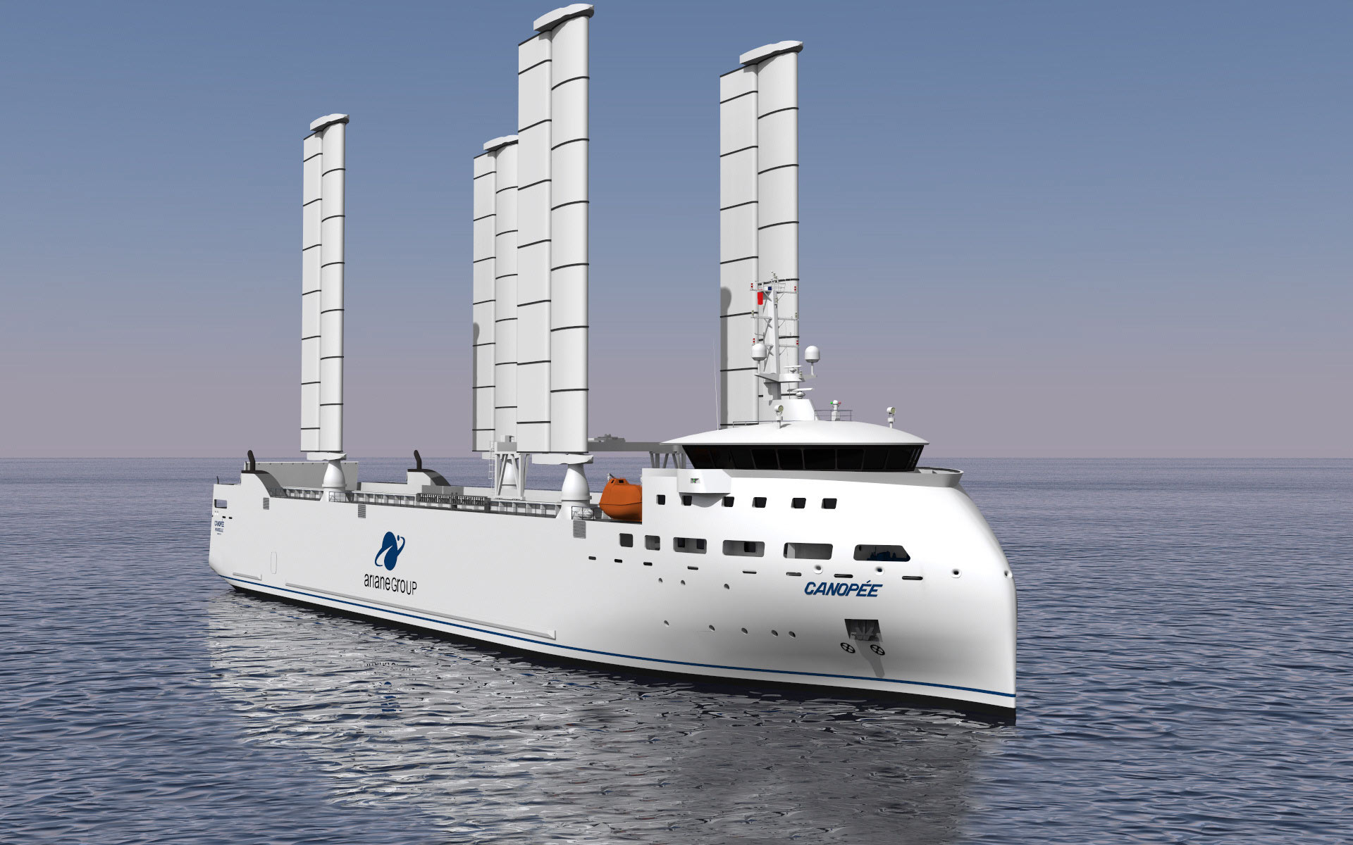 Natural propulsion in ship design - Wind Support